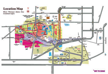 DHL Infrabulls DHL Elite Land Mark Map - Mhow, Indore Location Map