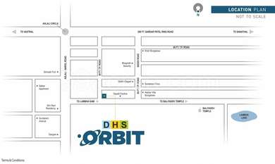 DHS Infragiant DHS Orbit Map - Lambha, Ahmedabad East Location Map