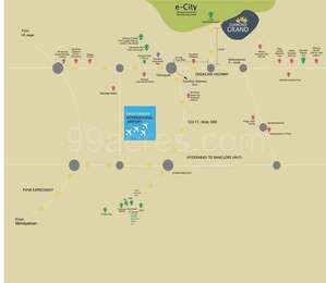 Diamond Grand Map - Adibatla, Hyderabad Location Map