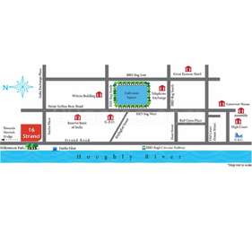 Diamond Group Diamond Heritage Map - BBD Bag, Kolkata Location Map