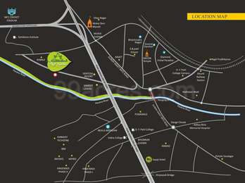 Nexus Group Nirvana Beyond Map - Kiwale, Pune Location Map