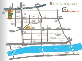 Digja Infrastructure LLP Digja Shiv Samarth 2 Map - PAL, Surat Location Map