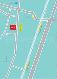 Divine Space and Axis Spaces Filix Tower Map - Bhandup (West), Central ...