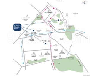 DLF Builders Independent Floor at DLF City Map - DLF CITY PHASE 3 ...