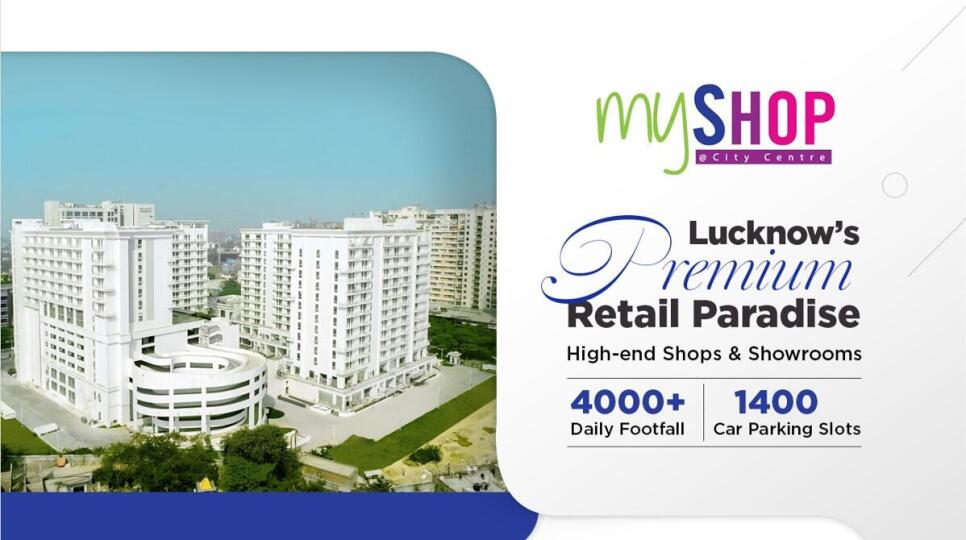 DLF My Shop Lucknow, Vibhuti Khand - Invest in Office spaces & Shops