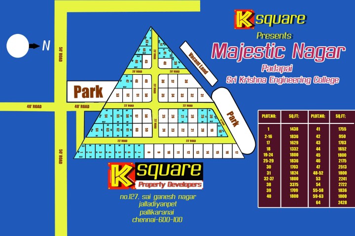 K Square Majestic Nagar Chennai South, Padappai | Price List & Brochure ...