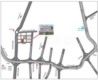 DLF Builders DLF South Square Map - Sarojini Nagar, Delhi Location Map