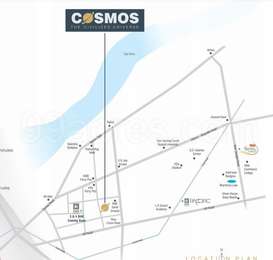 DMD Developers DMD Cosmos Map - Vesu, Surat Location Map