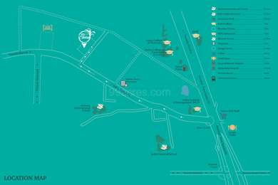 DNV Builders DNV Elvira Map - Tathawade, Pune Location Map