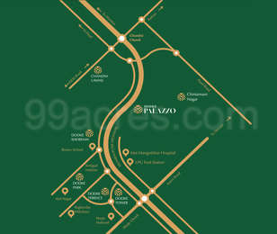 Dodke Landmarks Dodke Palazzo Map - Kothrud, Pune Location Map