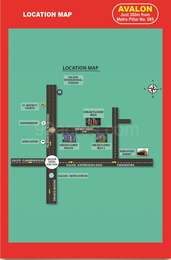 Dream Flower Housing Projects Dreamflower Avalon Map - Kaloor, Kochi ...