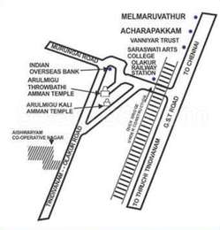Chennai Anna Nagar CHSL Aishwaryam Cooperative Nagar Map - Tindivanam ...