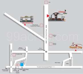 Dream India Group and Pride India Builders Sunshine Valley Map ...