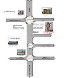 Dream Flower Housing Projects Dream Flower Velvetude Map - Edappally ...