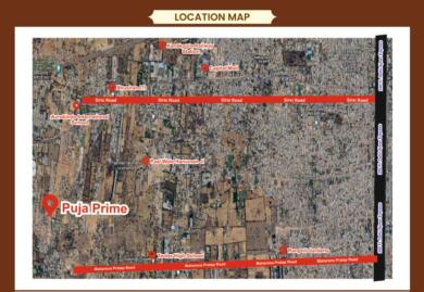 DRG Group DRG Puja Prime Map - Sirsi Road, Jaipur Location Map