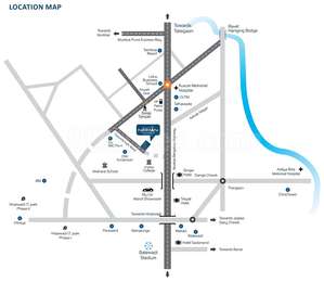 DS Group DS Atulya Nirman Map - Punawale, Pune Location Map