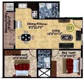 3 BHK / Bedroom Apartment / Flat for rent in DS Max Sigma Electronics ...