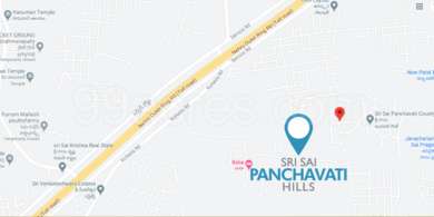 DSNR Constructions Sri Sai Panchavati Hills Map - Adibatla, Hyderabad ...