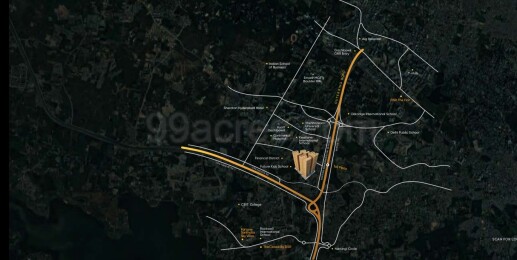 DSR SSI Builders DSR Skymarq Map - Gachibowli, Hyderabad Location Map