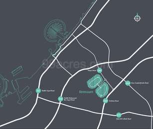 Dubai Properties Dubai Remraam Map - Dubailand Location Map