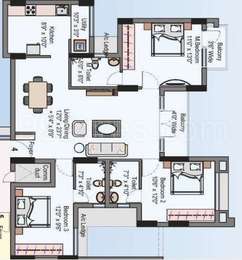 3 BHK Apartment / Flat for sale in Lake Dugar Ambattur Chennai North ...