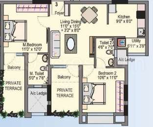 3 BHK Apartment / Flat for sale in Lake Dugar Ambattur Chennai North ...