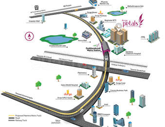 Durga Projects Durga Petals Map - Dodda Nekkundi, Outer Ring Road East ...