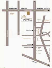 Dwarkesh Group and Dev Buildcon Dwarkesh Radiance Map - Chandkheda ...