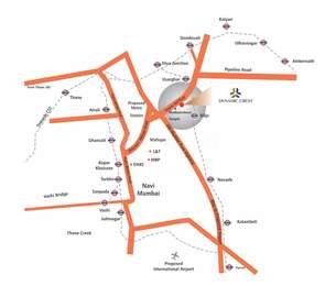 Dynamic Group and Sneh Group Dynamic Crest Map - Shilphata, Navi Mumbai ...