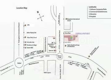 E Spring Building Systems India E Spring Serenity Map - Hennur Gardens ...