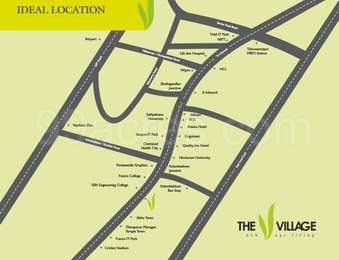 Phoenix Group Phoenix The Village Map - Kalavakkam, OMR Location Map