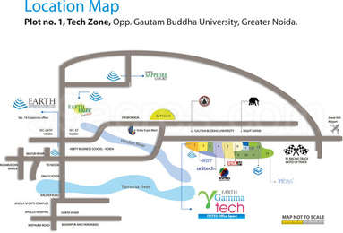 Earth Infrastructure Earth Gamma Tech Map - Techzone, Greater Noida ...