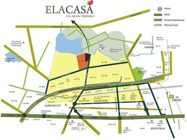 Earth Elacasa Sector 107, Gurgaon Resale Price List, Brochure, Floor ...