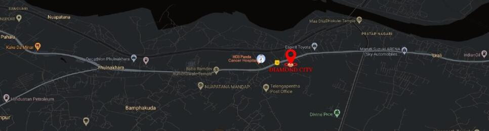 Eastern Estate Construction Diamond City Map - Phulnakhara, Cuttack ...