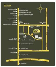 EDR Green city Map - Poonamallee, Chennai West Location Map