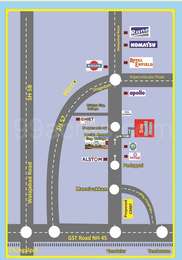 EGA Estates EGA Bharathi Avenue Map - Padappai, Kanchipuram Location Map