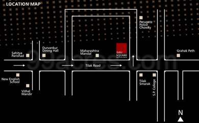 Eiffel Developers Eiffel Square Map - Sadashiv Peth, Pune Central ...