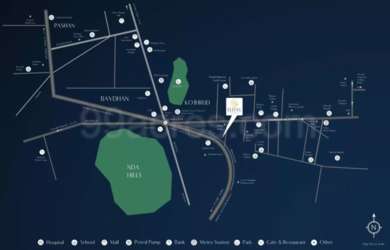 Eka Buildcon EKA Elitas Map - Kothrud, Pune Location Map