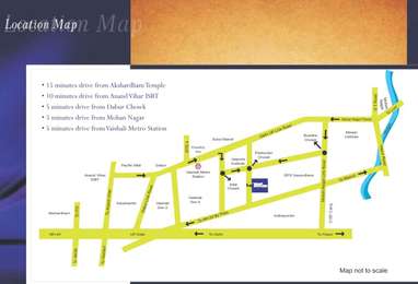 Ekdant Group Builders Ekdant Dronagiri Map - Vasundhara, Ghaziabad ...