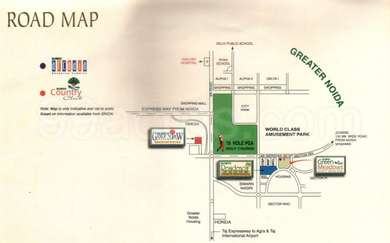 Eldeco Group Eldeco Green Meadows Map - Sector Pi Greater Noida ...