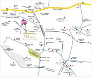 Elite Projects Builders Elite The Square Map - Miyapur, Hyderabad ...