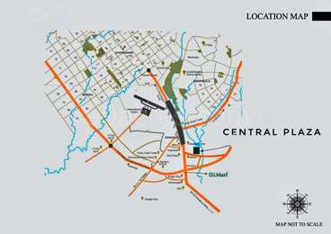 Emaar India Emaar Central Plaza Map - Sector-105 Mohali Location Map