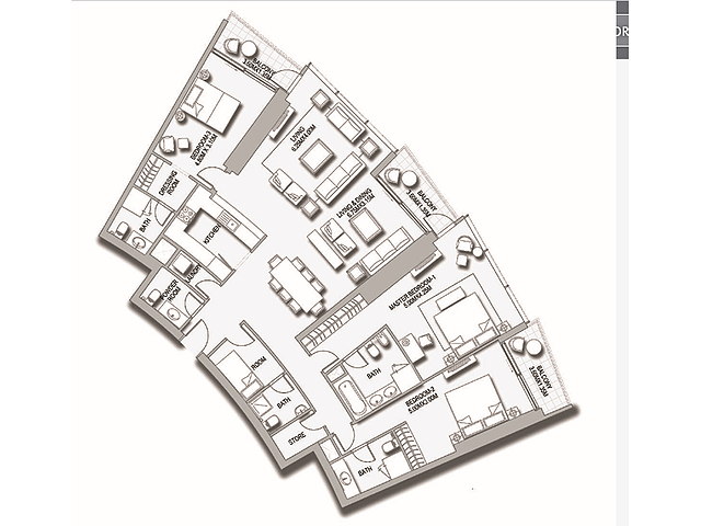 Floor Plan Address Fountain Views | Viewfloor.co