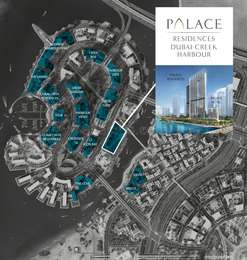 Emaar Properties Emaar Palace Residences Map - Dubai Creek Harbour ...