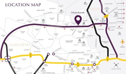 Emaar India Emaar Urban Ascent Map - Sector 112, Gurgaon Location Map