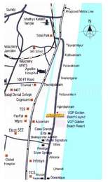 Empire Builders Chennai Empires Ananthaa Map - Injambakkam, ECR ...