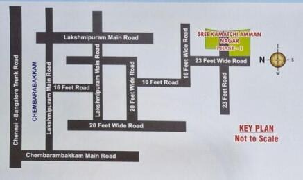 Empire Esttates Empire Sree Kamatchi Amman Nagar Map - Poonamallee ...