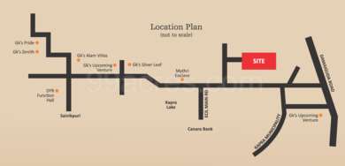 GK Developers Secunderabad GK Pearl Enclave Map - Kapra, Secunderabad ...