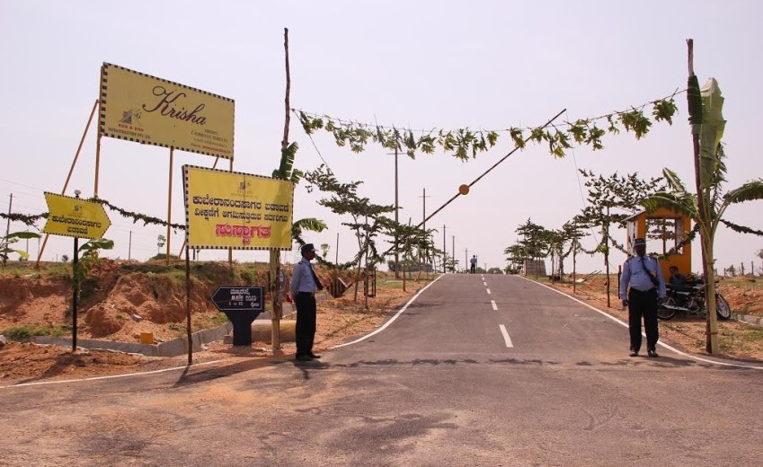 ESS and ESS Infrastructure ESS Krisha Layout Photos - Ilavala Hobli ...