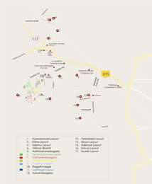 ESS and ESS Infrastructure ESS Sapthagiri Layout Map - Huyilalu, Mysore ...